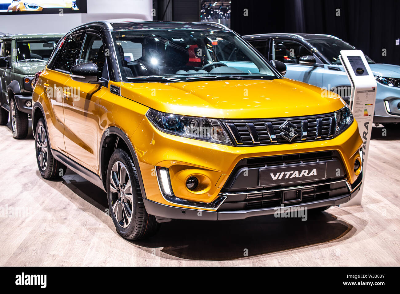 Geneva, March 2019: Suzuki Vitara Fourth generation facelift, Geneva ...