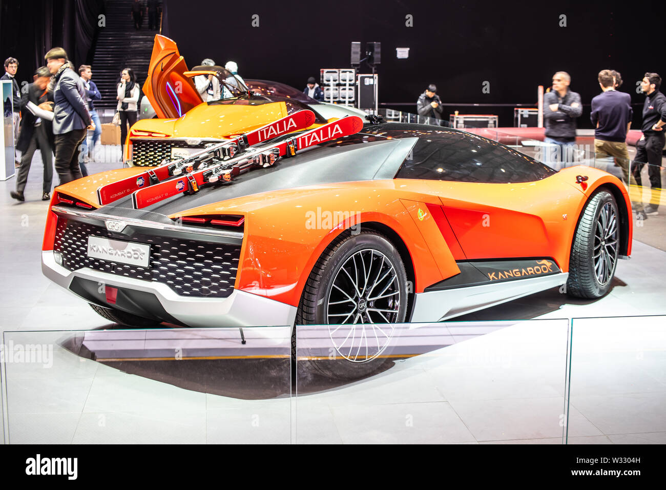 Geneva, March 2019 GFG Style Kangaroo Leggera Concept prototype future ...