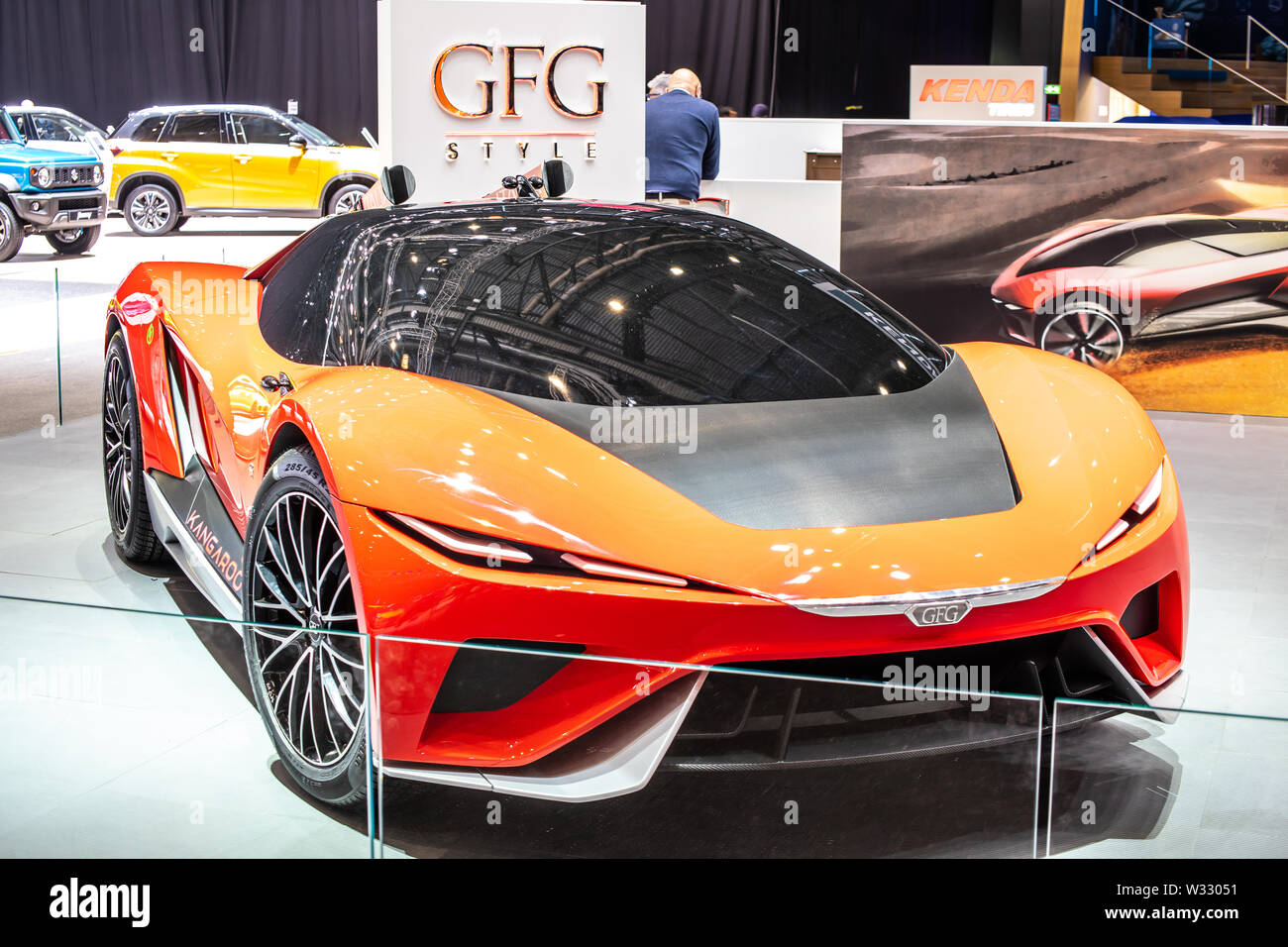 Geneva, March 2019 GFG Style Kangaroo Leggera Concept prototype future ...