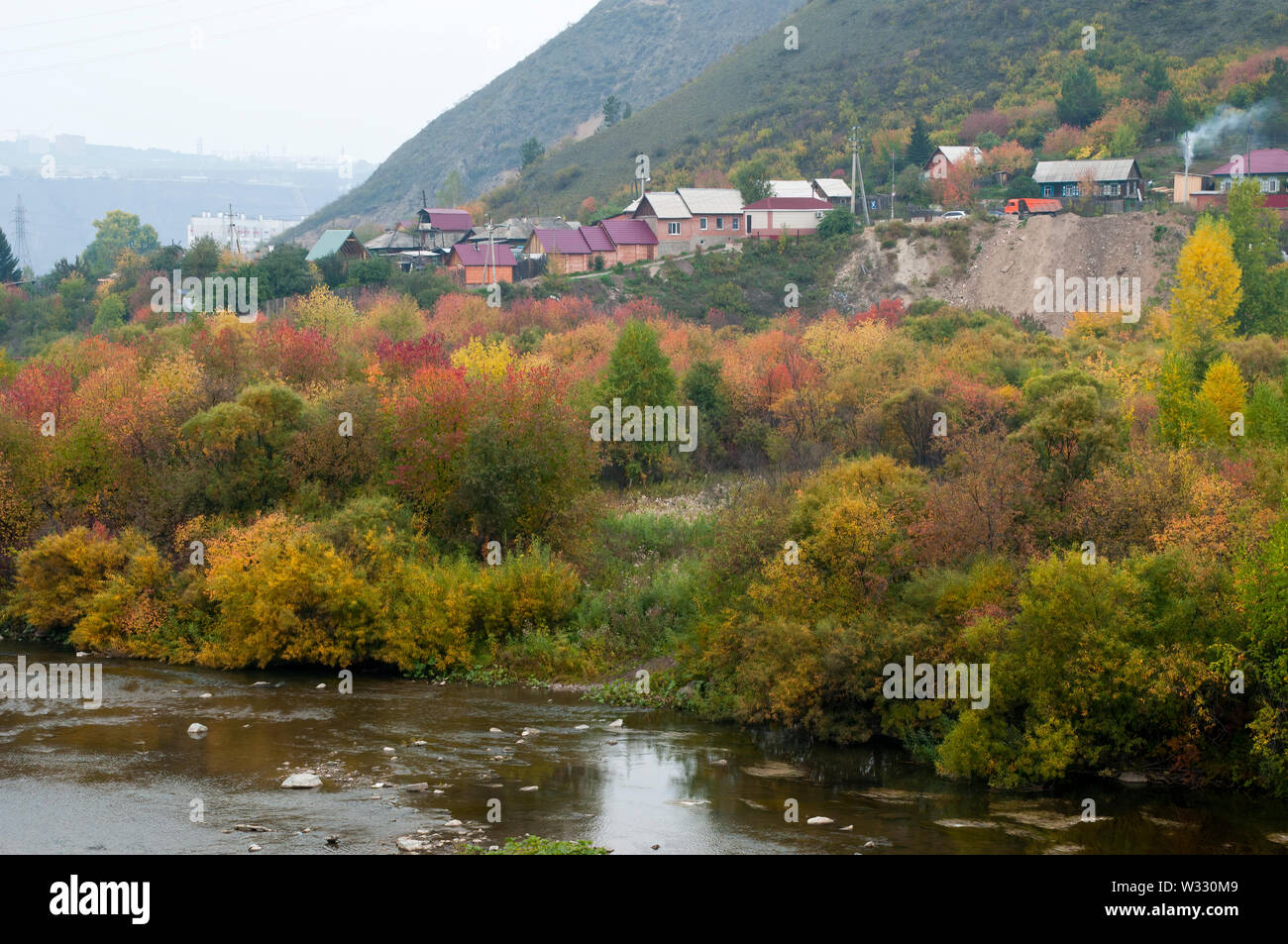 Panorama of krasnoyarsk hi-res stock photography and images - Alamy