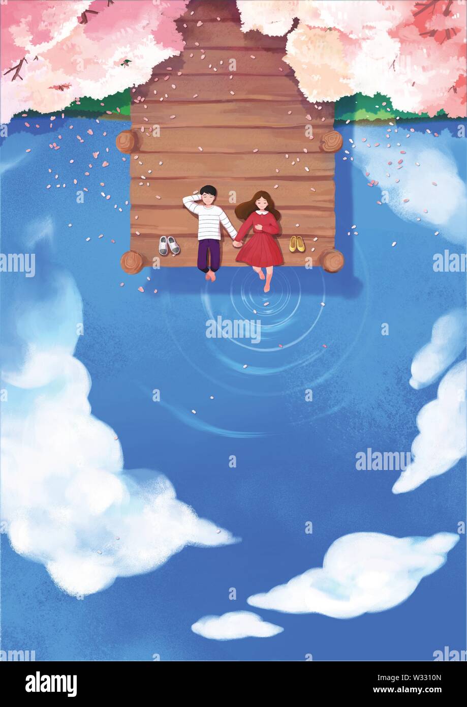 Outdoor scenes Stock Vector Images - Alamy