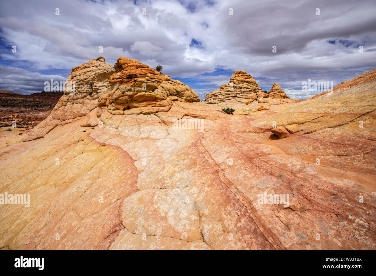 South Coyote Buttes, Arizona, United States of America Stock Photo - Alamy