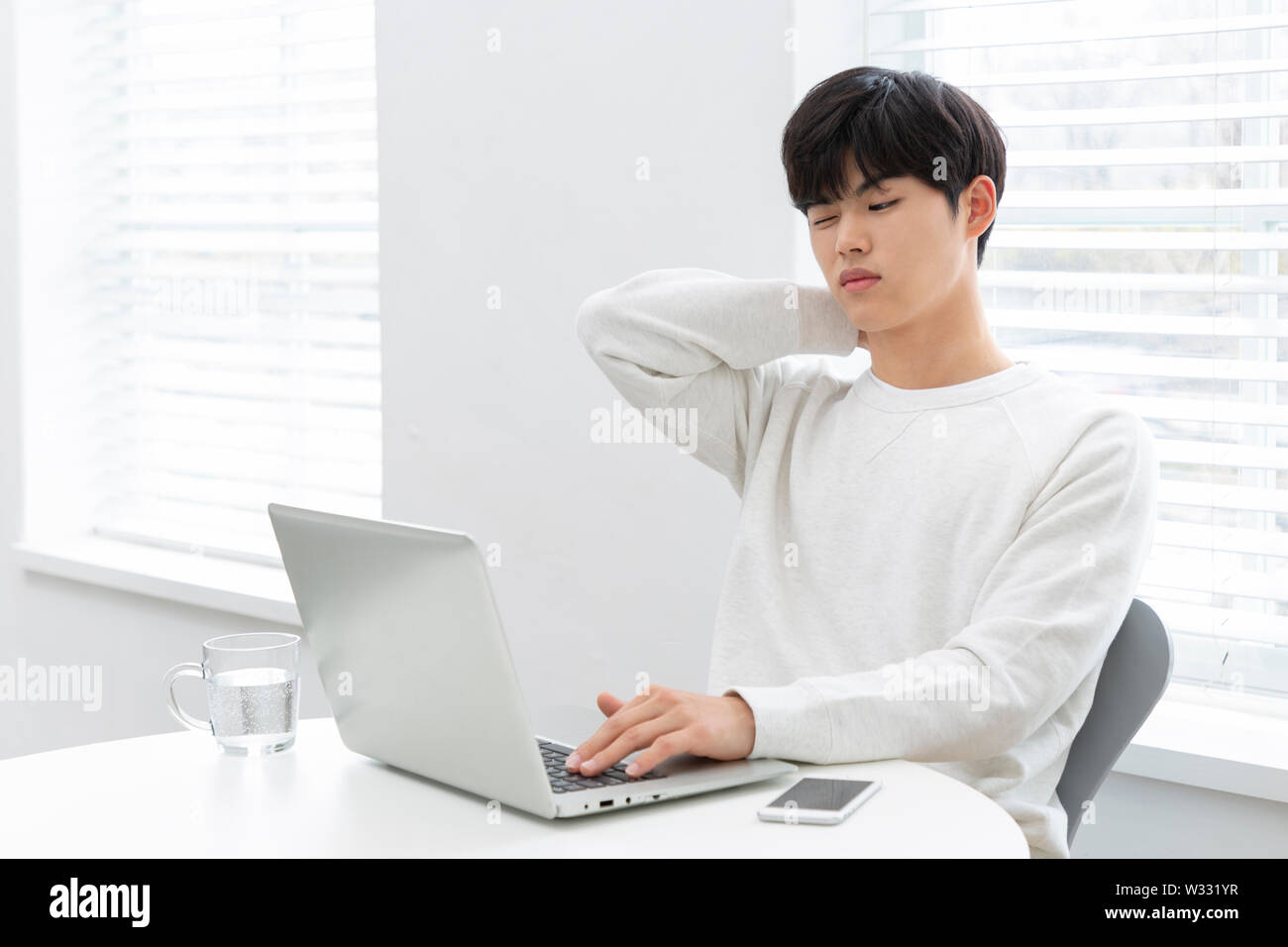 Daily routines Of an asian young man 353 Stock Photo - Alamy