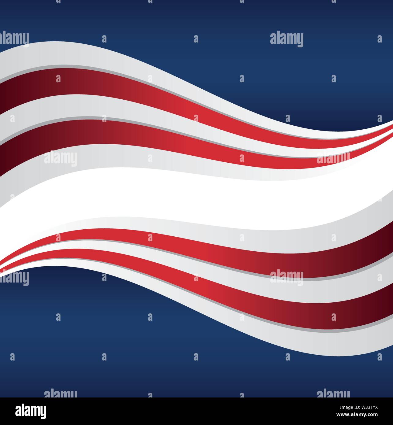 pattern of united state of american flag icons vector illustration ...