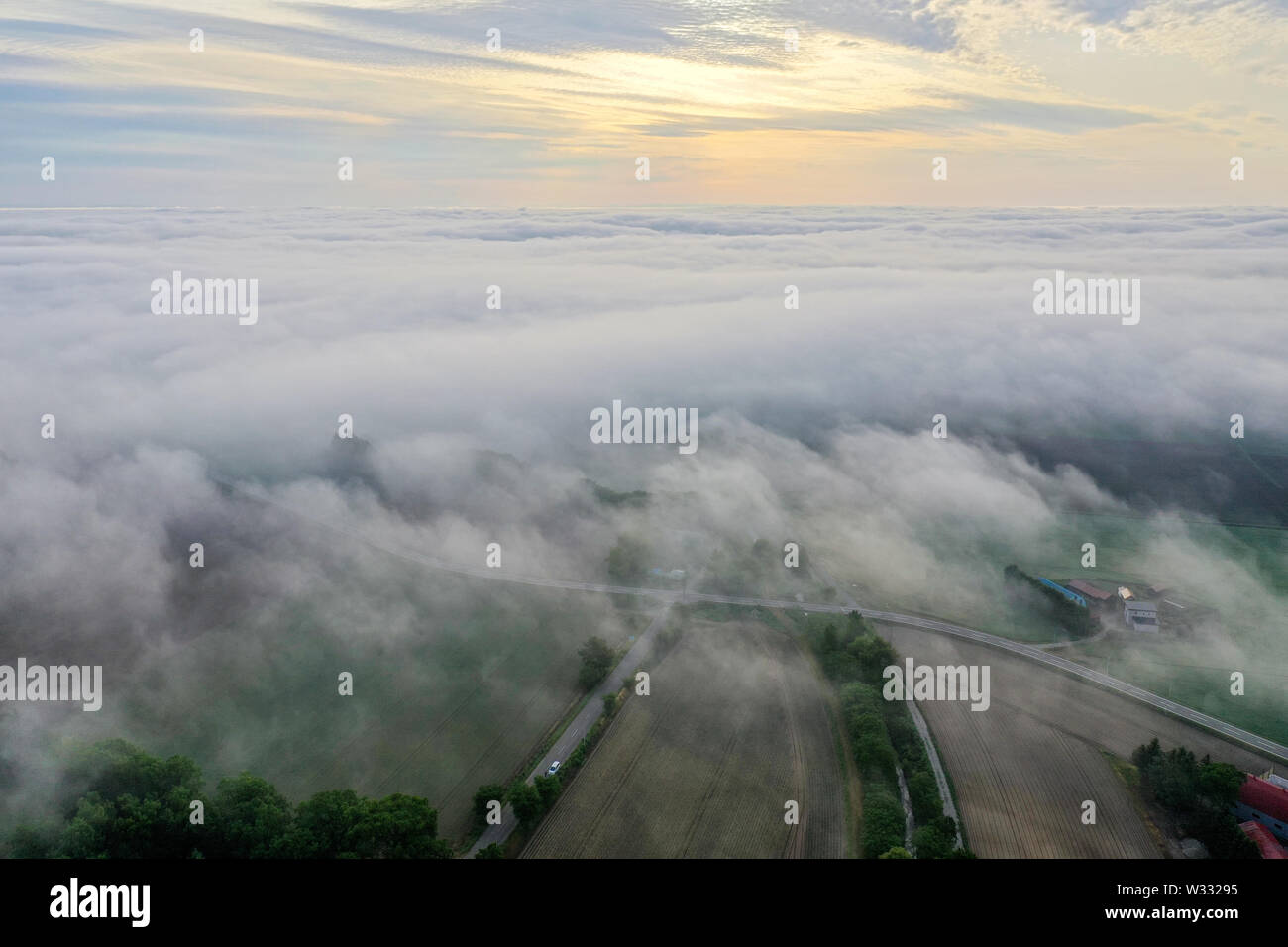 Rain japan farm hi-res stock photography and images - Alamy