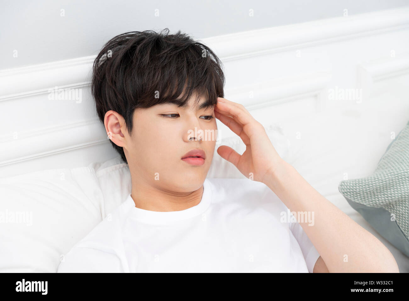 Daily routines Of an asian young man 301 Stock Photo - Alamy