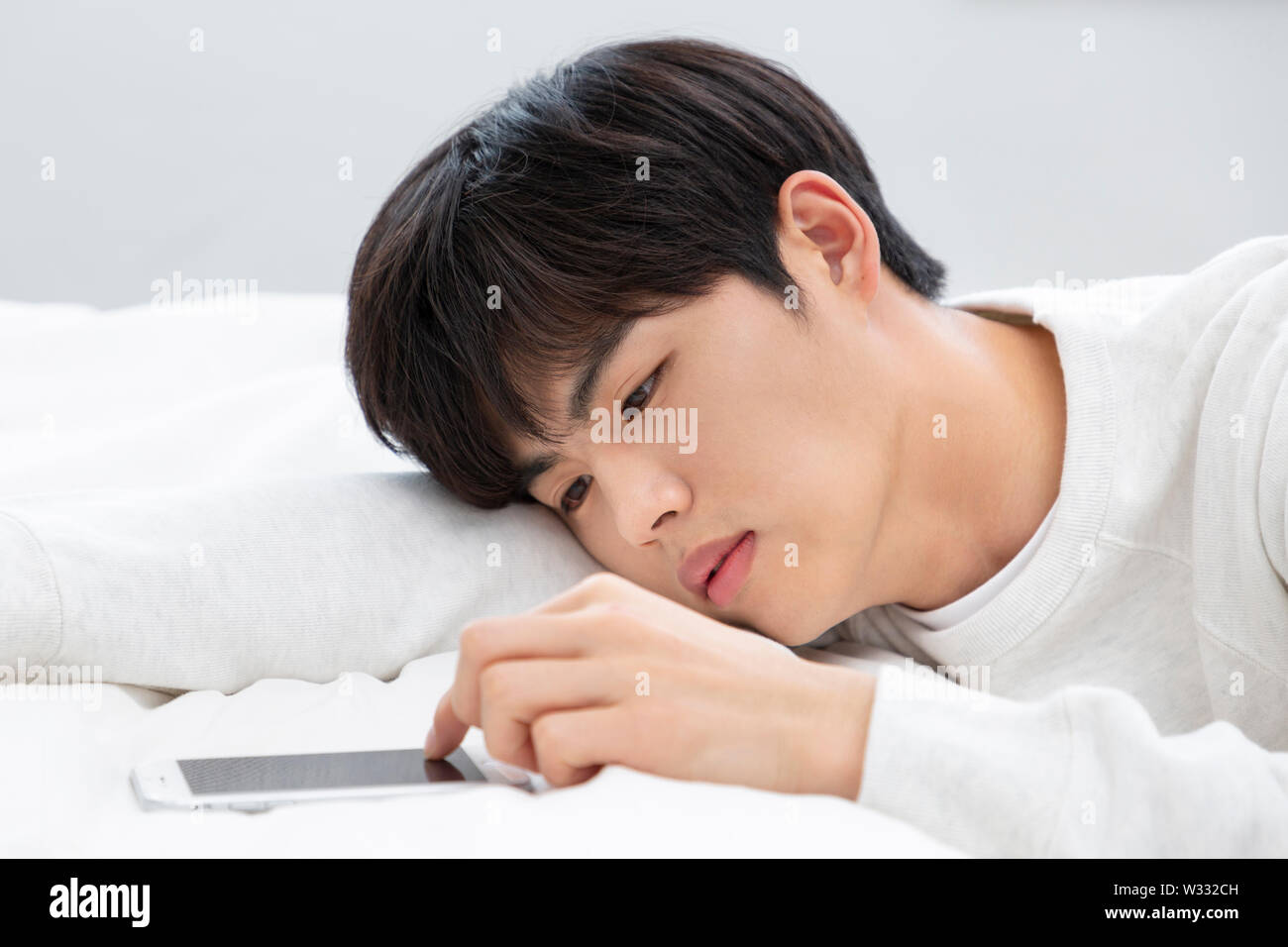 Daily routines Of an asian young man 314 Stock Photo - Alamy