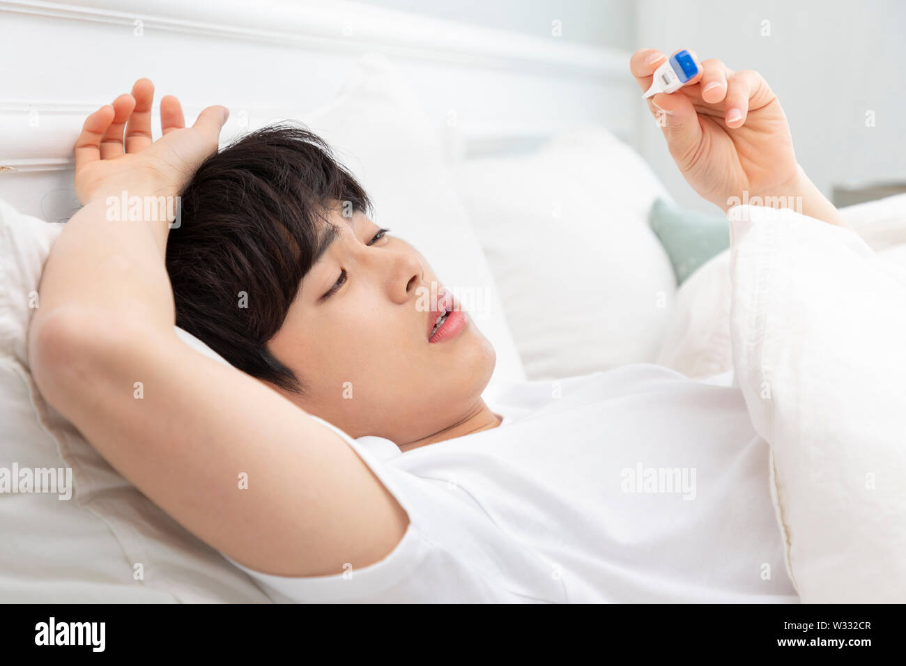 Daily routines Of an asian young man 304 Stock Photo - Alamy