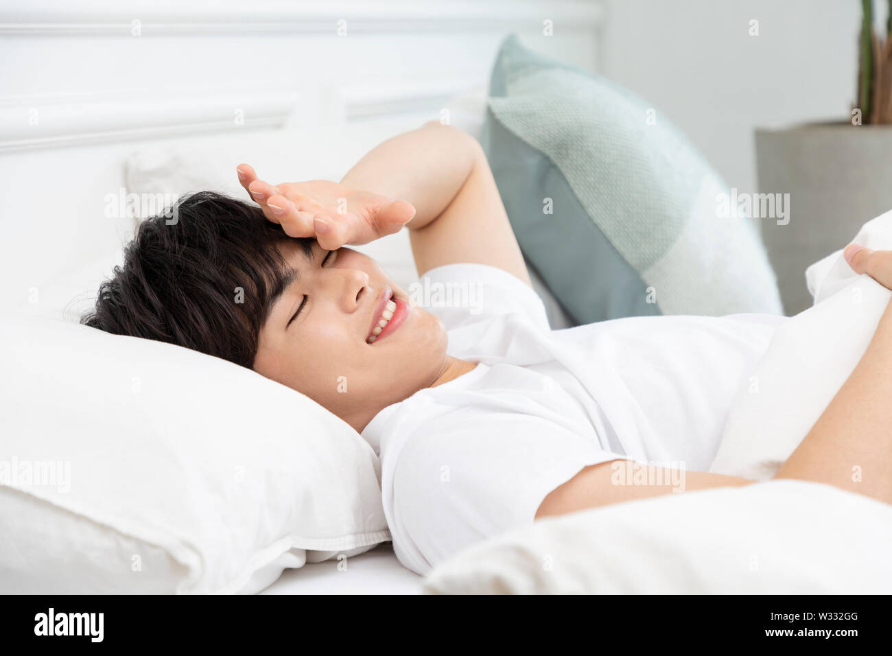 Daily routines Of an asian young man 294 Stock Photo - Alamy