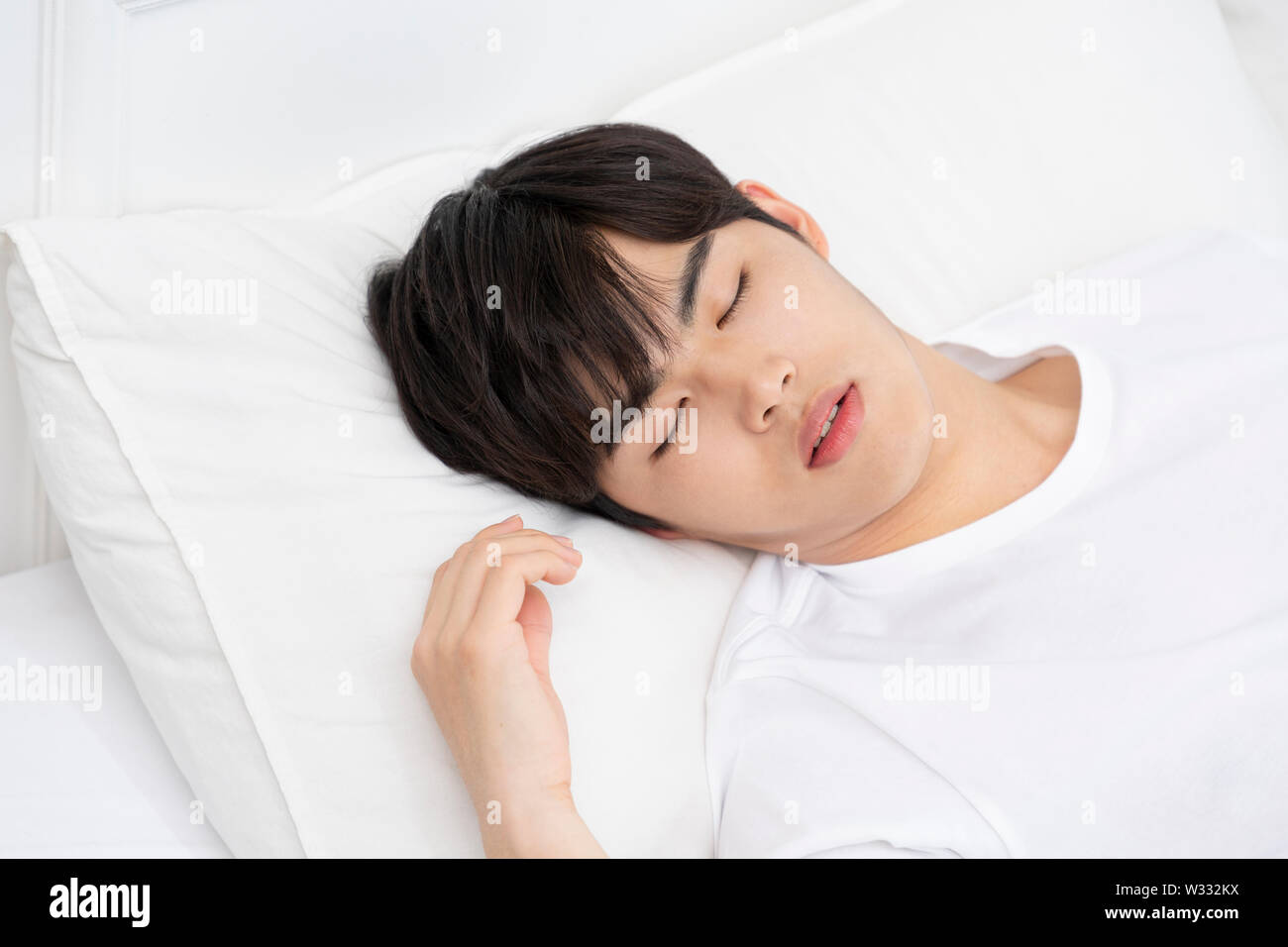Daily routines Of an asian young man 281 Stock Photo - Alamy