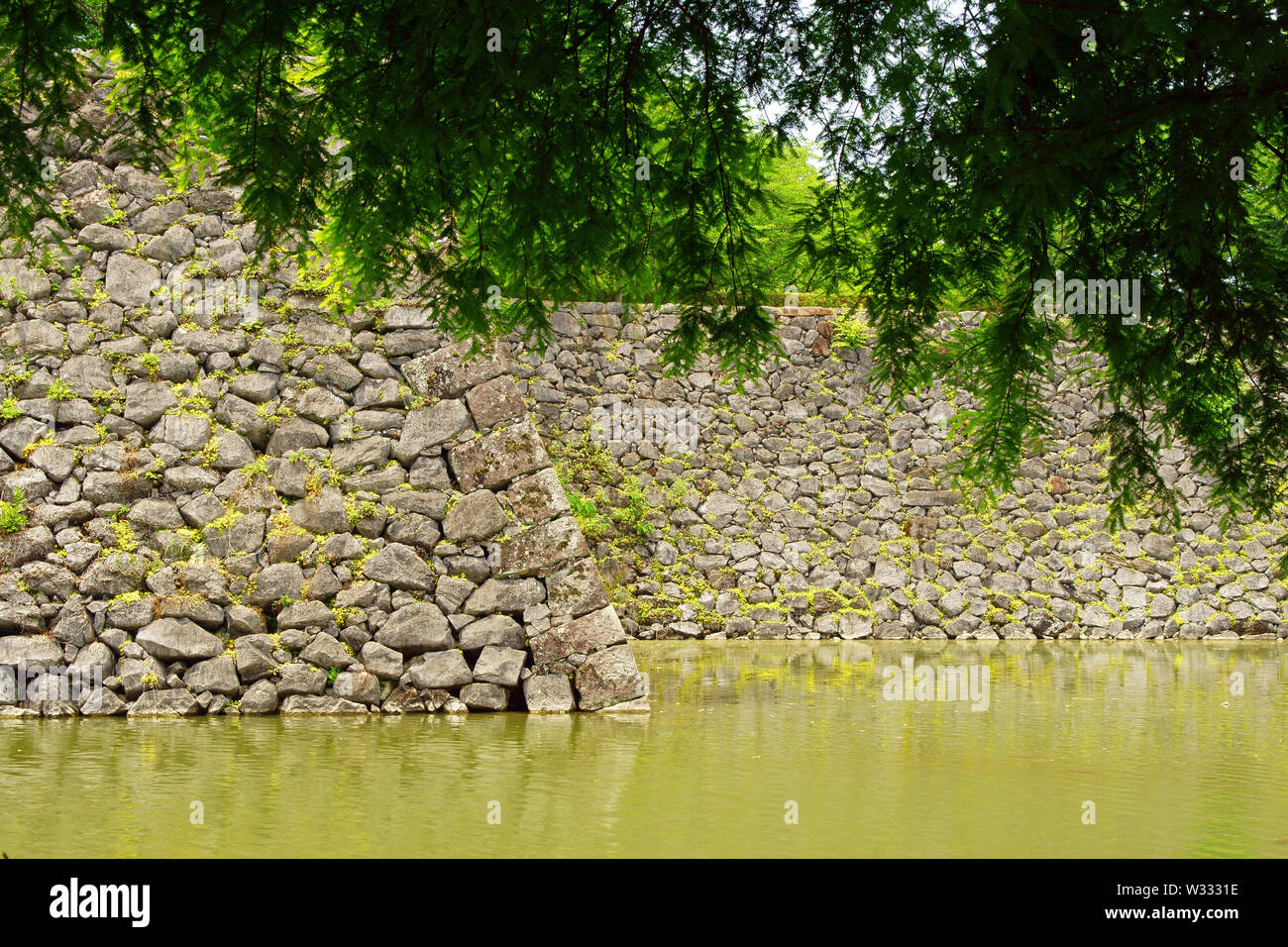 Yatsushiro Castle Remains, Kumamoto Prefecture, Japan Stock Photo - Alamy