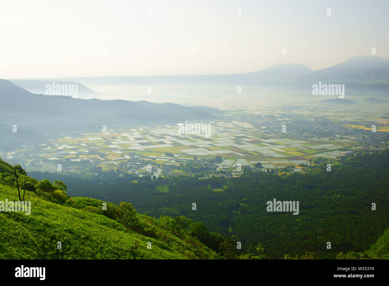 Aso skyline observatory hi-res stock photography and images - Alamy