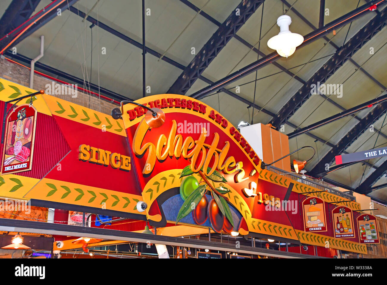 Views of the iconic St. Lawrence Market in downtown Toronto Stock Photo ...