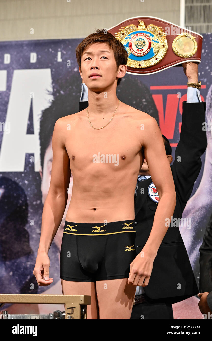 Osaka, Japan. 11th July, 2019. Satoshi Shimizu (JPN) Boxing : Satoshi ...