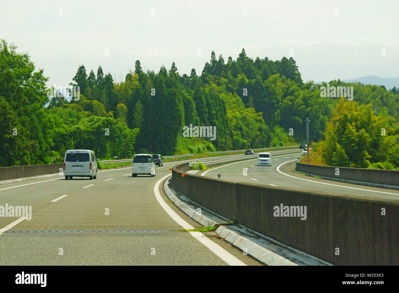 Kyushu Expressway, Japan Stock Photo - Alamy