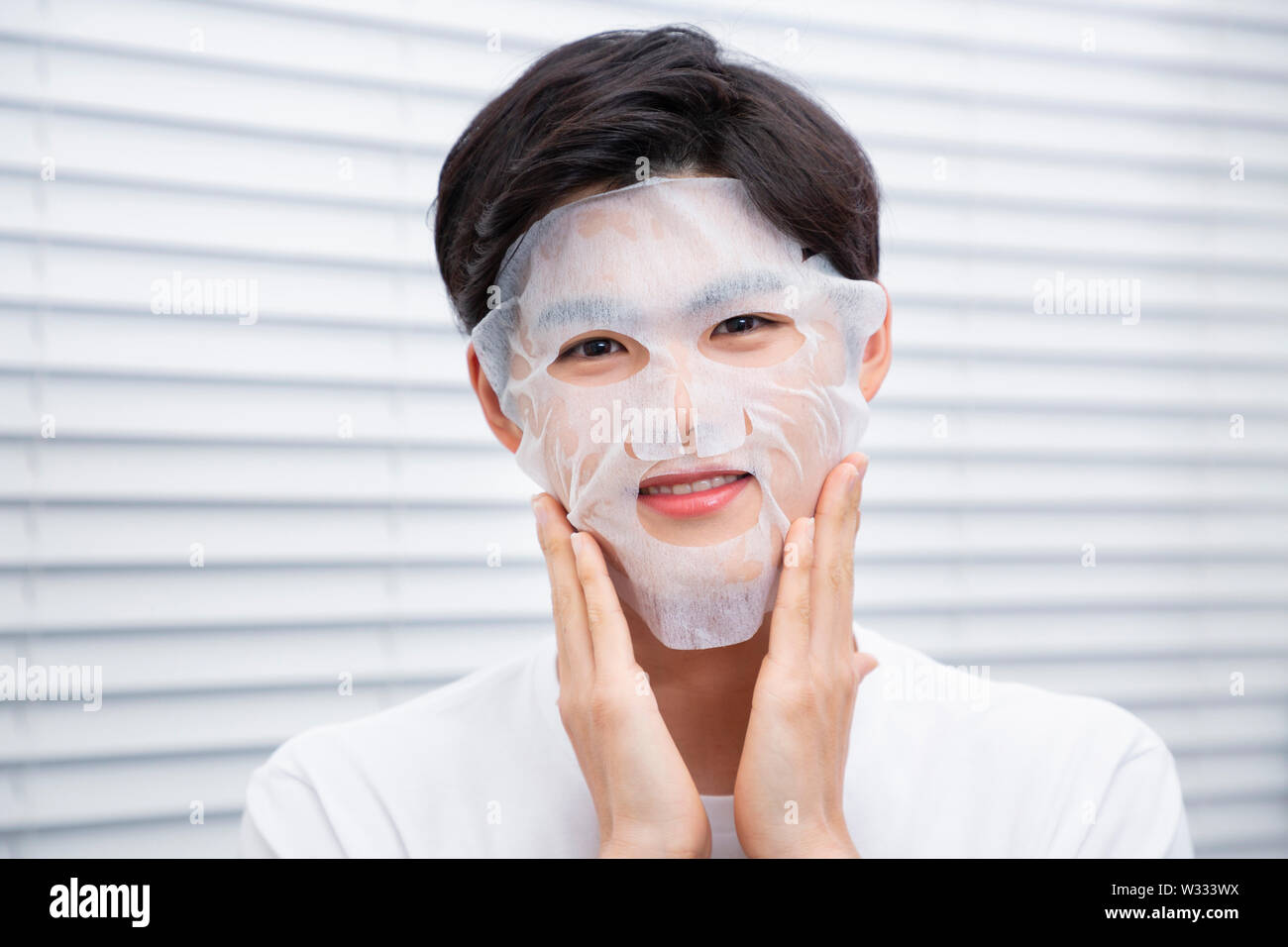 Daily routines Of an asian young man 150 Stock Photo - Alamy