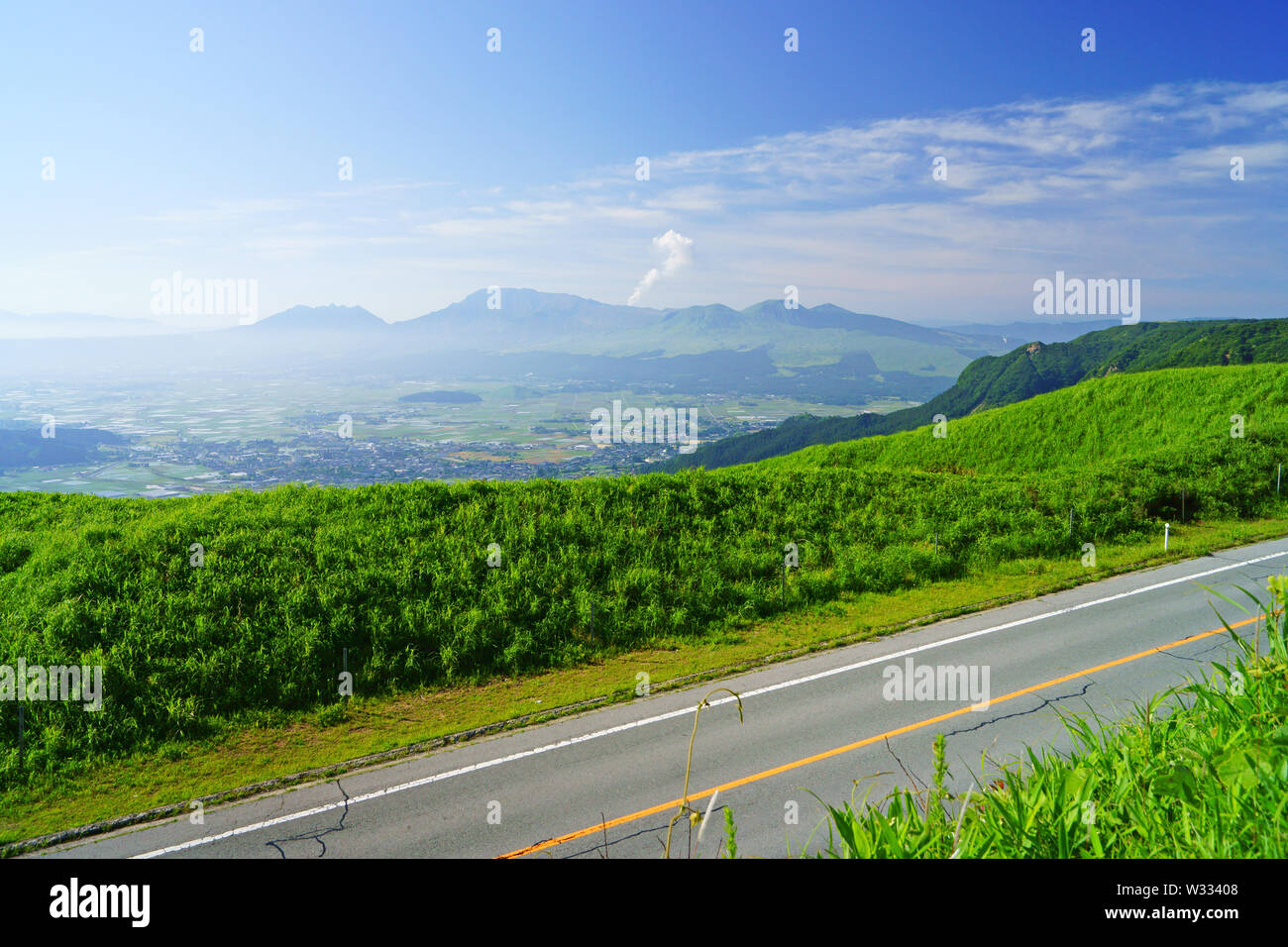 Aso Milk Road High Resolution Stock Photography and Images - Alamy