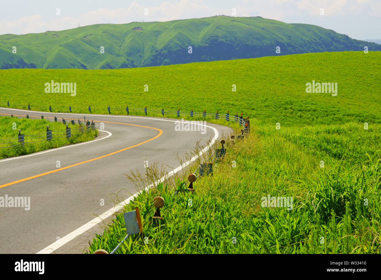Aso Milk Road High Resolution Stock Photography and Images - Alamy