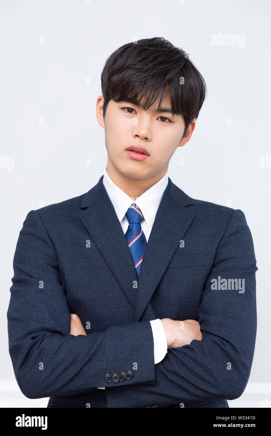 Daily routines Of an asian young man 120 Stock Photo - Alamy