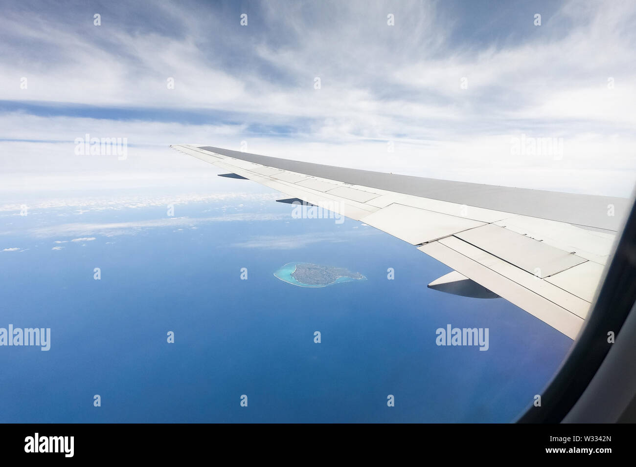 View from air plane Stock Photo - Alamy