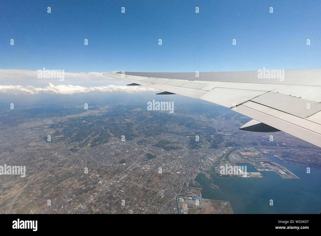 View from air plane Stock Photo - Alamy