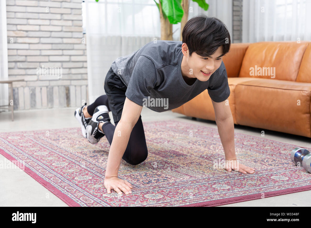 Daily routines Of an asian young man 091 Stock Photo - Alamy