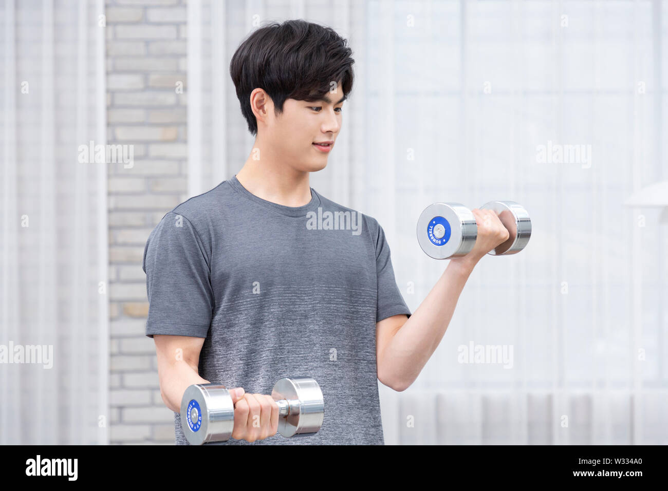 Daily routines Of an asian young man 081 Stock Photo - Alamy