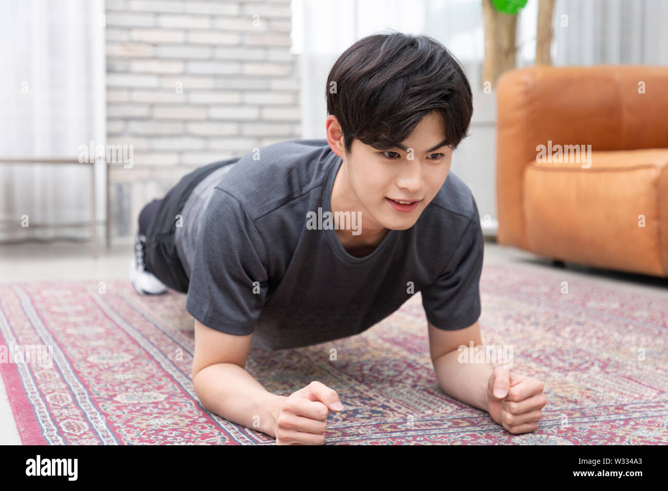 Daily routines Of an asian young man 077 Stock Photo - Alamy