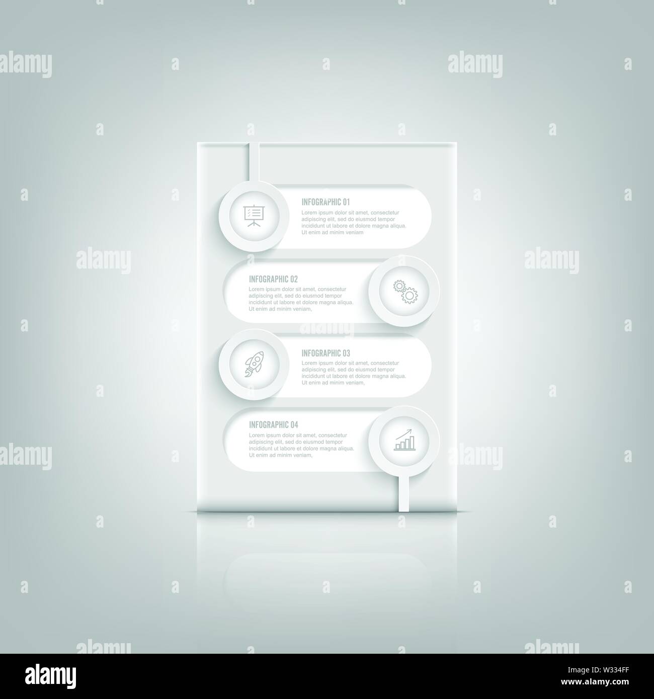 Path success infographic Stock Vector Images - Alamy