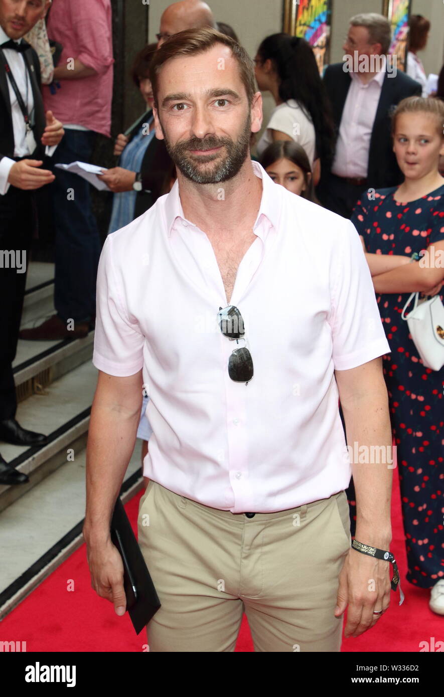 London, UK. 11th July, 2019. Charlie Condou attends the Joseph and the ...