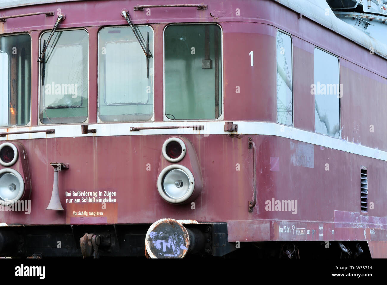 Decommissioned locomotive hi-res stock photography and images - Alamy