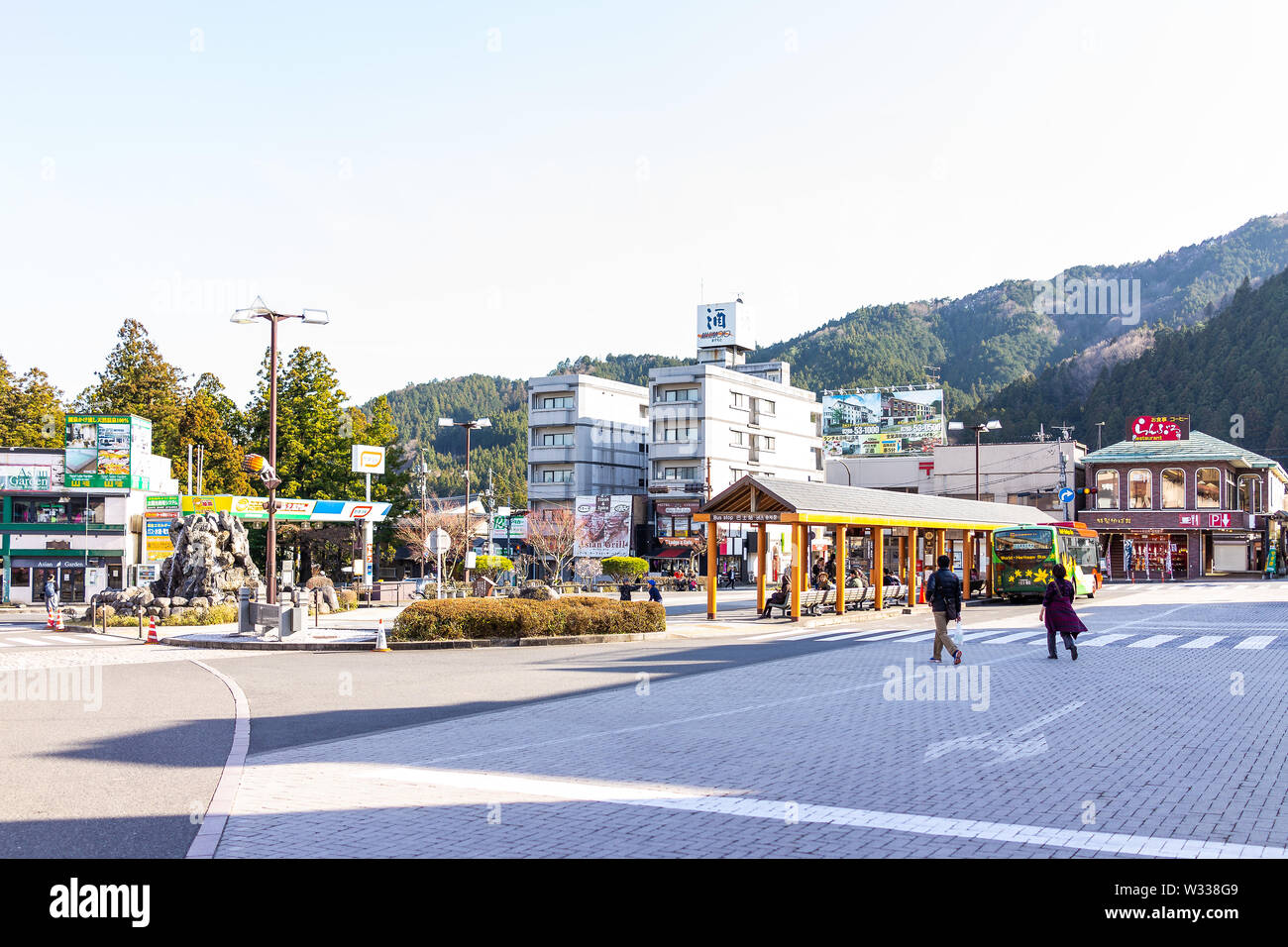 Japanese stop stone hi-res stock photography and images - Alamy