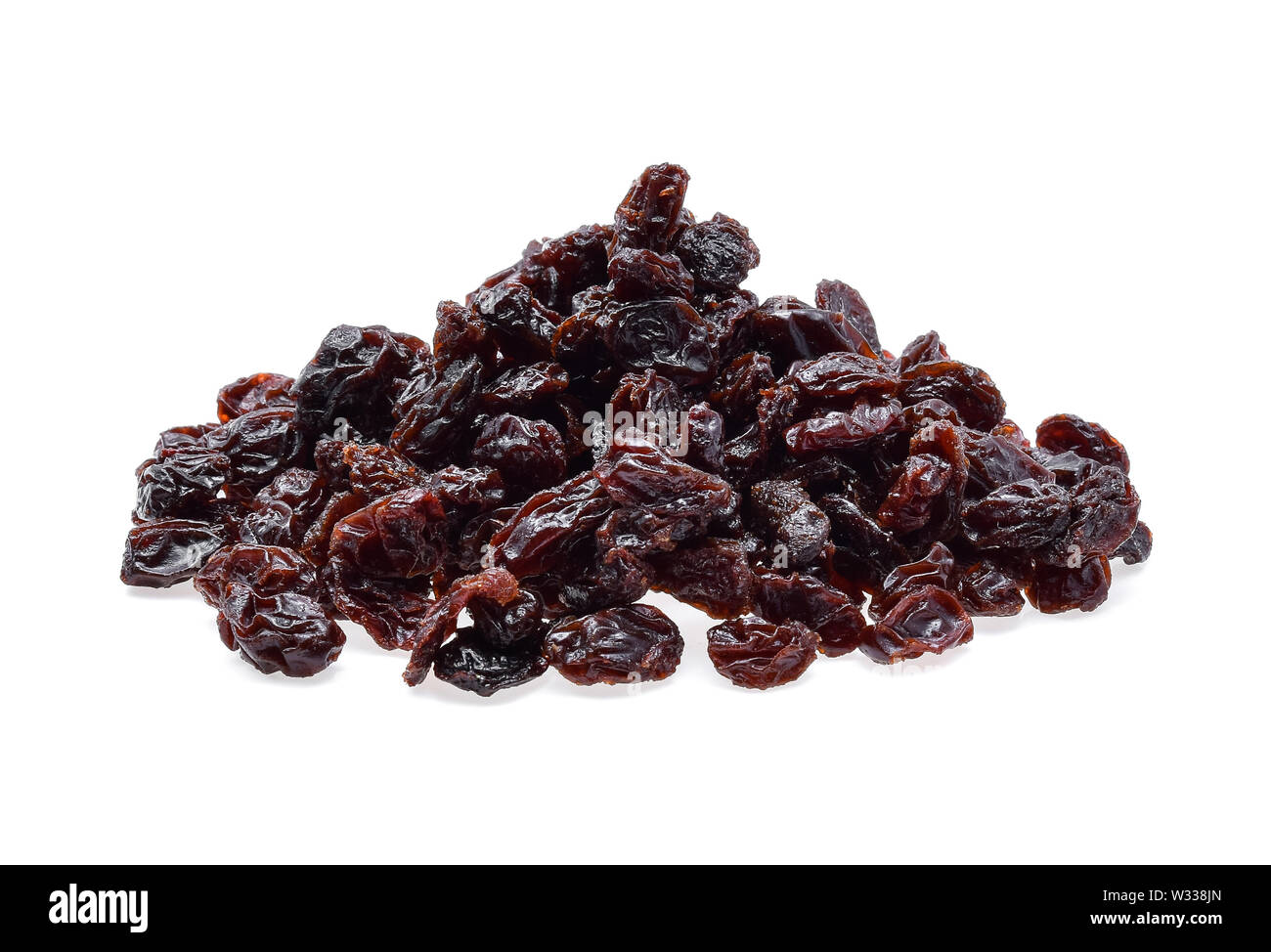 Dried raisins isolated on white background Stock Photo - Alamy