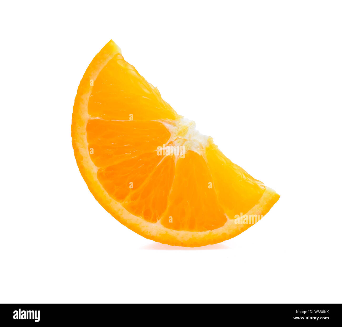 Orange fruit isolated on white background Stock Photo - Alamy