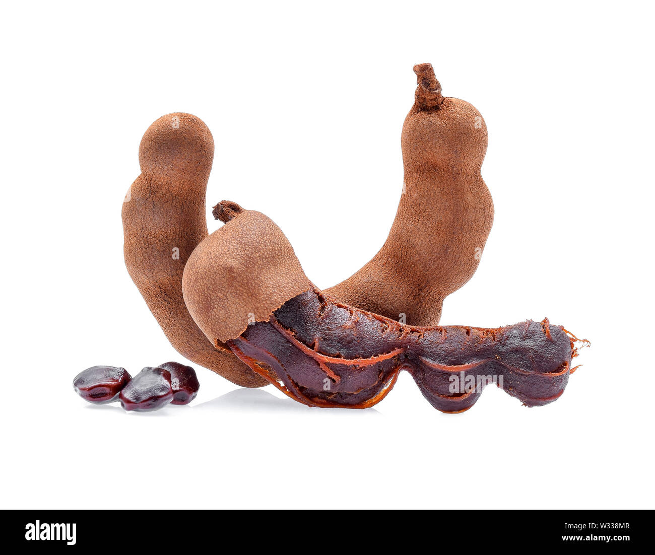 Tamarind isolated on white background Stock Photo - Alamy