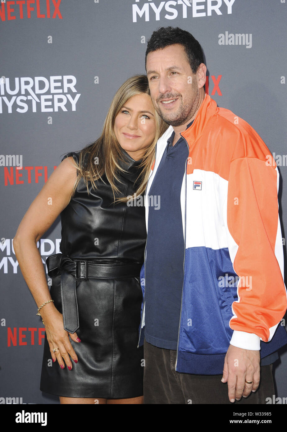 Film Premiere Murder Mystery Featuring: Jennifer Aniston, Adam Sandler ...
