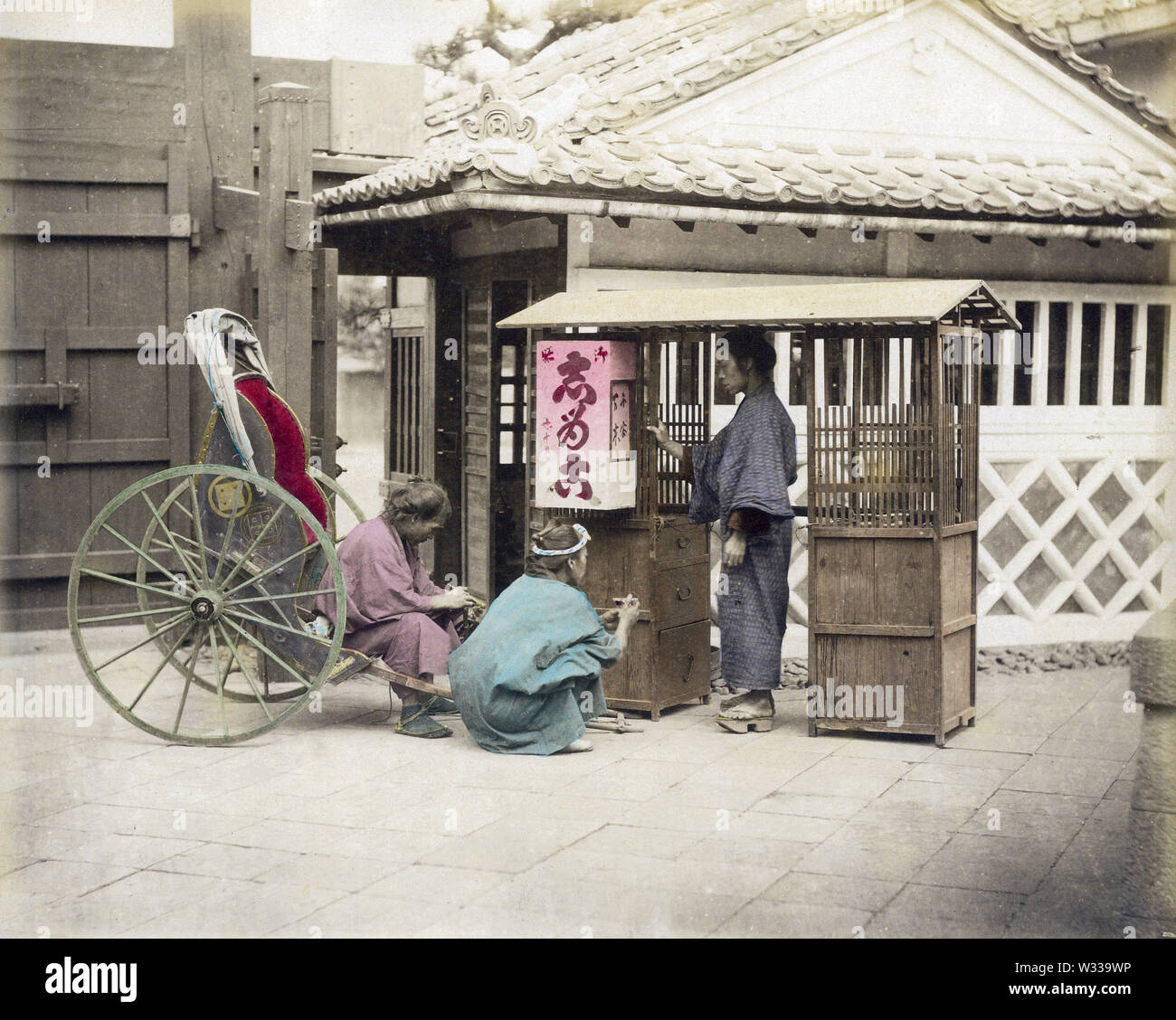 19th century food eating hi-res stock photography and images - Alamy