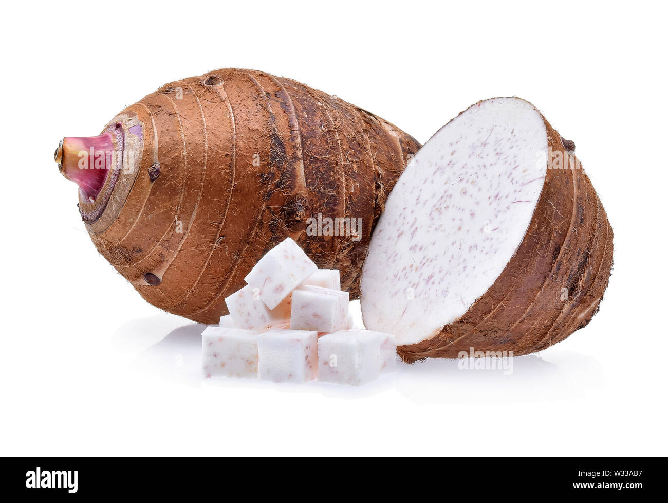 Purple taro root isolated hi-res stock photography and images - Alamy