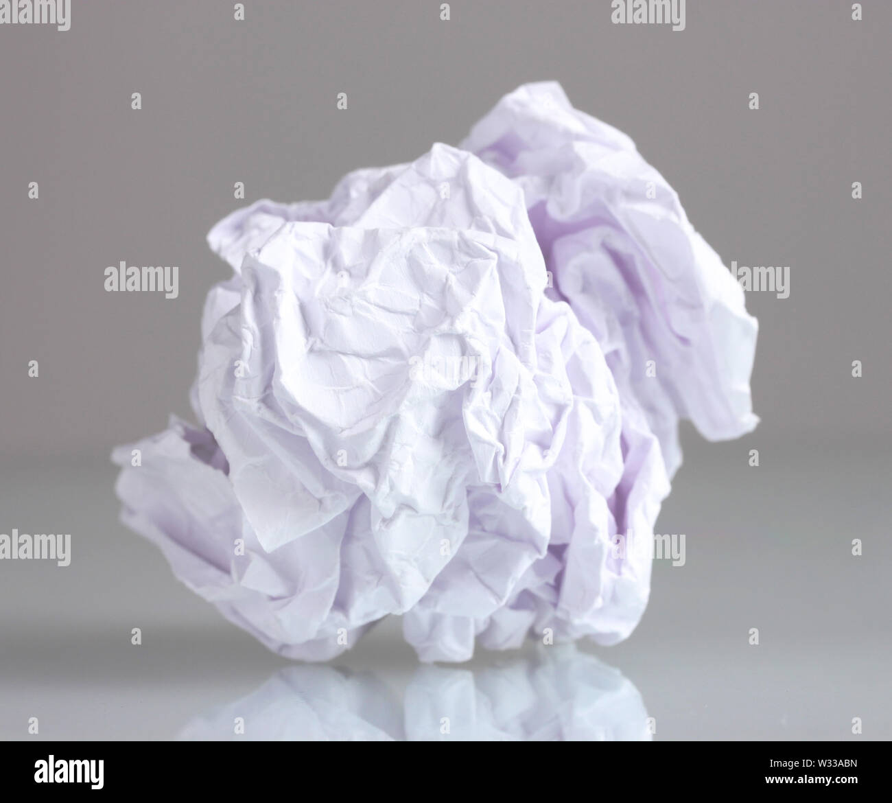 paper ball isolated on white Stock Photo - Alamy