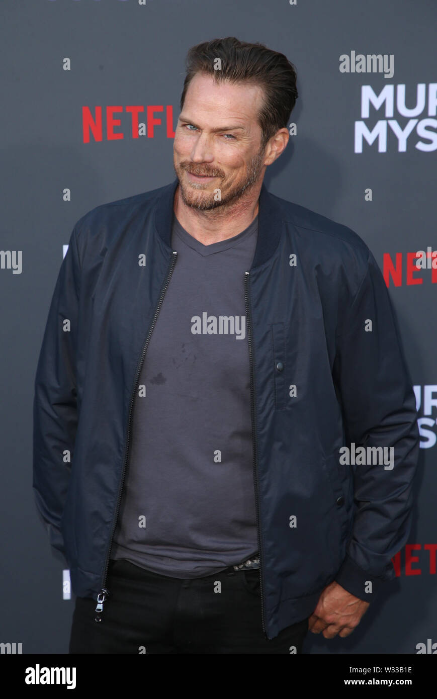 LA Premiere Of Netflix's "Murder Mystery" Featuring: Jason Lewis Where ...