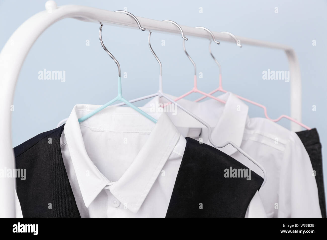 Children school home time uniform hi-res stock photography and images ...
