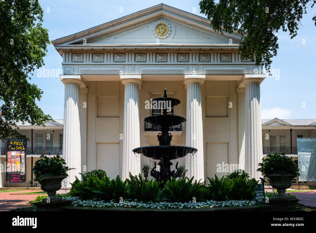 Little Rock, USA - June 4, 2019: Old State House Museum building, old ...