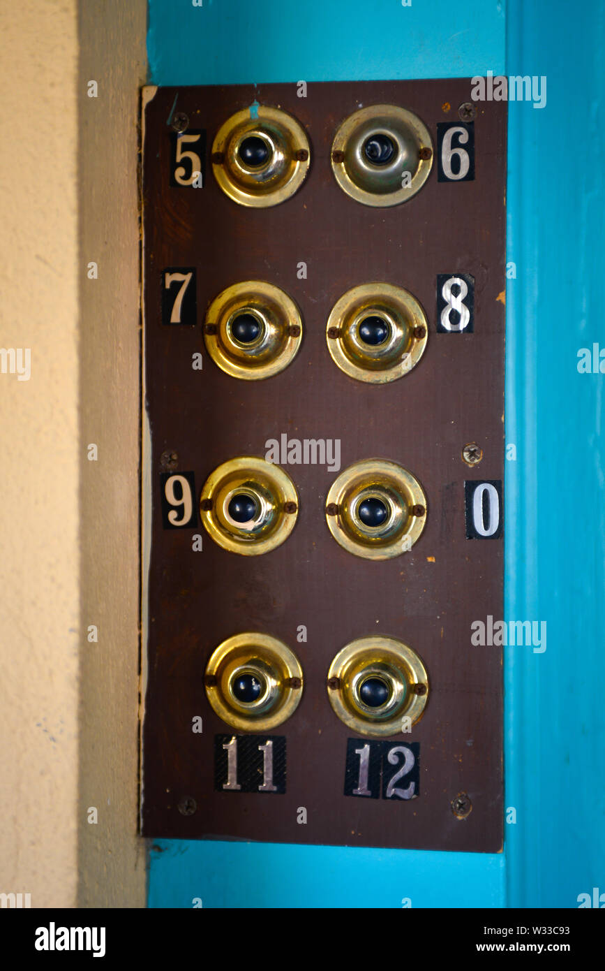 Apartment door numbers hi-res stock photography and images - Alamy