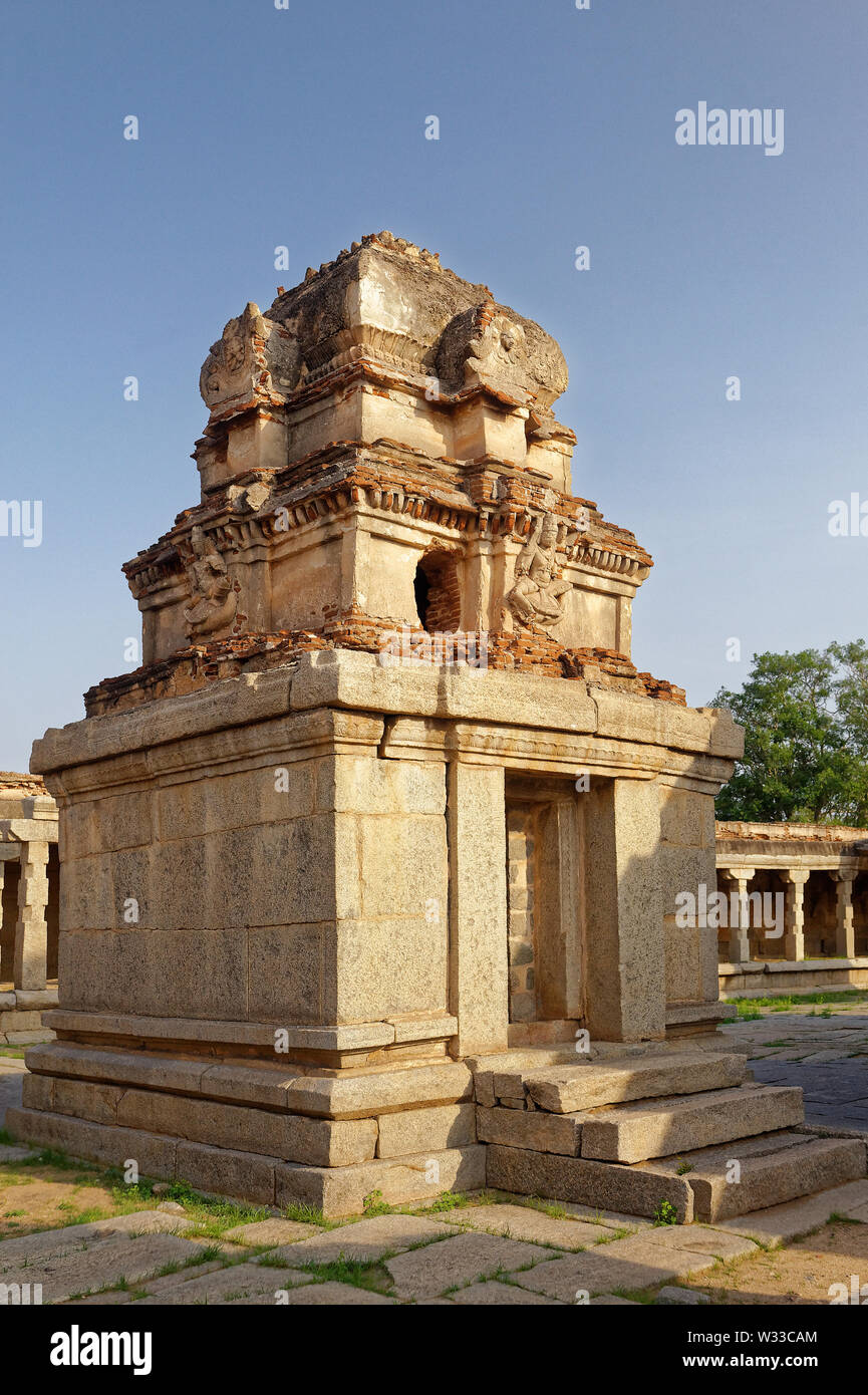 Small ruined shrines for goddesses Stock Photo - Alamy
