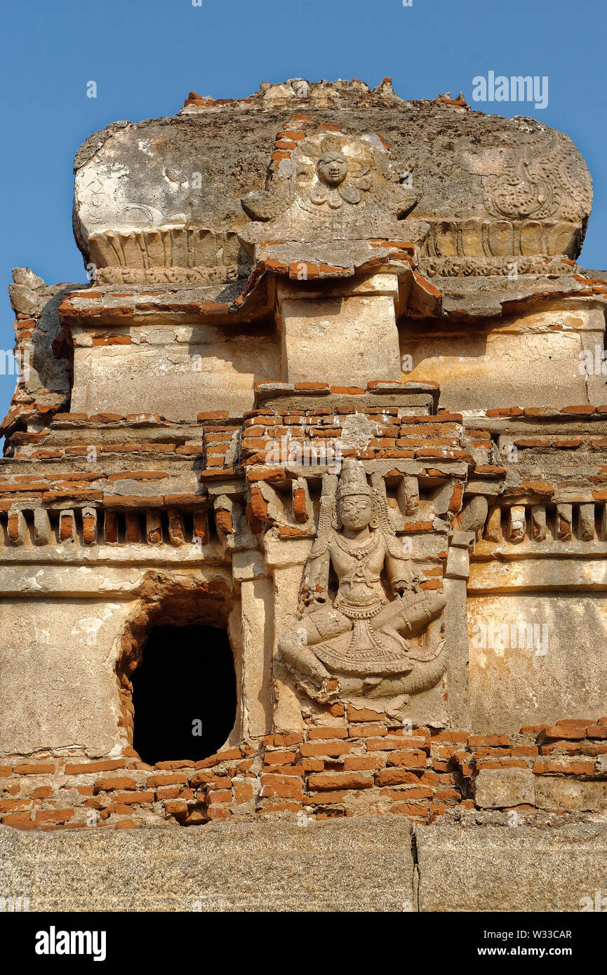 Small ruined shrines for goddesses Stock Photo - Alamy
