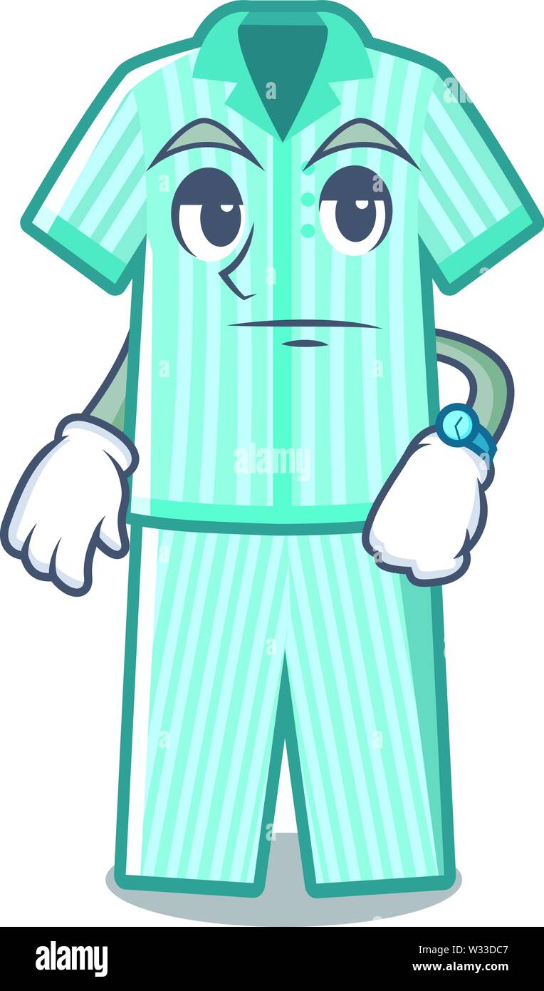 Waiting folded pajamas in a cartoon closet Stock Vector Image & Art - Alamy