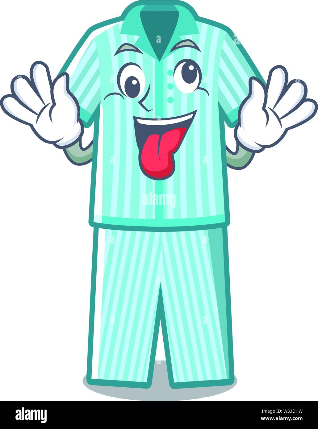 Crazy folded pajamas in a cartoon closet Stock Vector Image & Art - Alamy