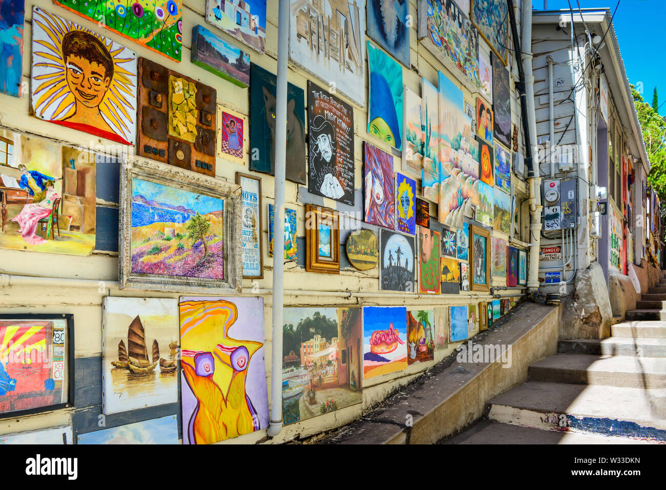 Bisbee arizona stairs hi-res stock photography and images - Alamy