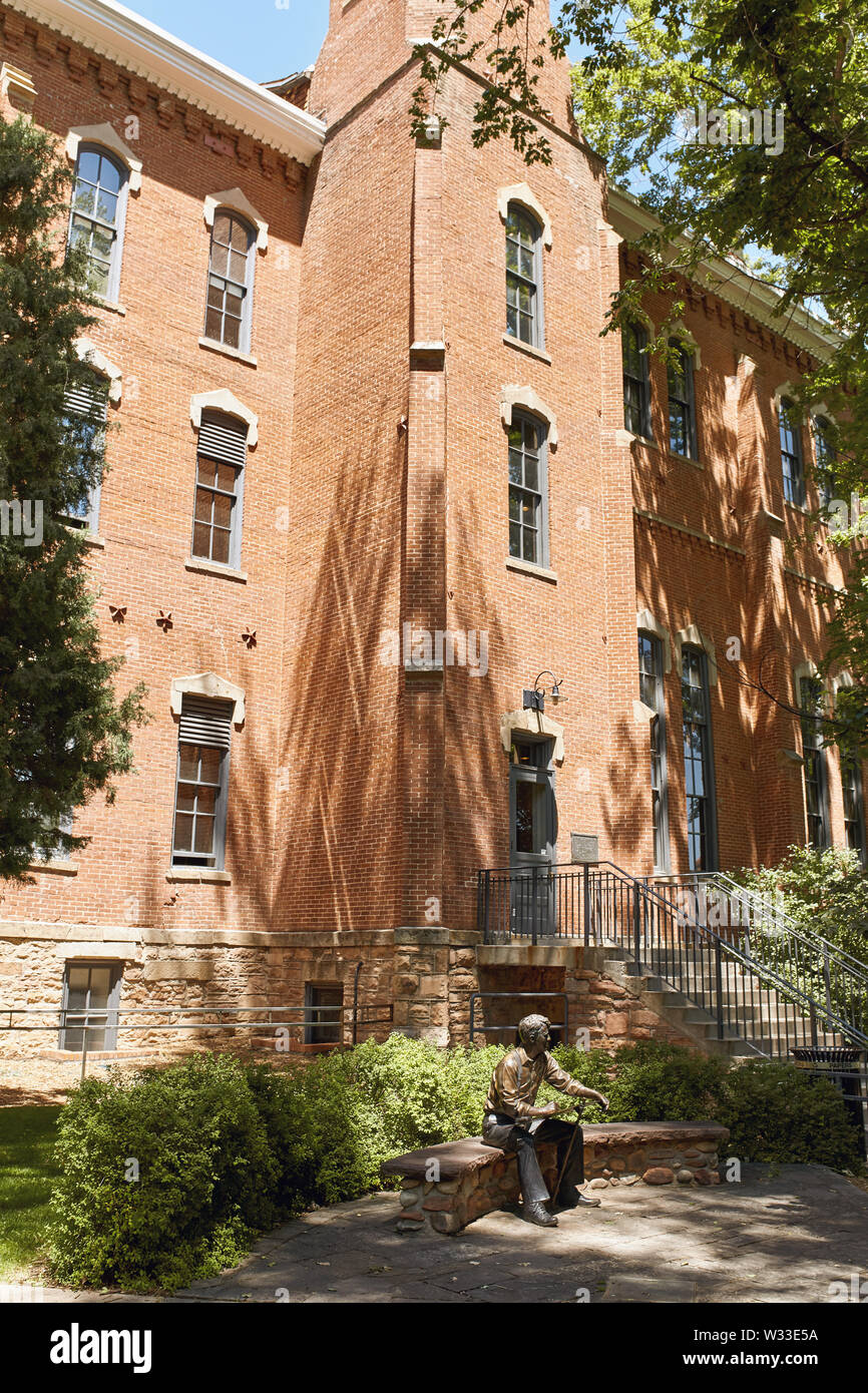 Boulder, Colorado - July 11th, 2019: Exterior of Old Main Chapel, at ...