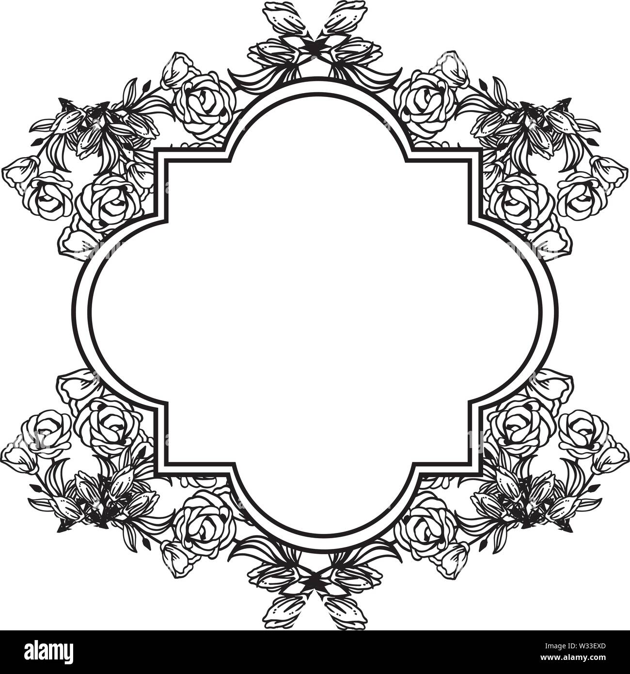 Texture of various card, feature beautiful floral frame. Vector ...